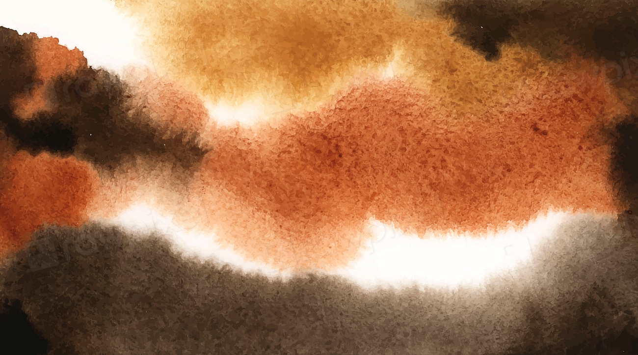 Abstract brown watercolor stain texture | Premium Vector - rawpixel