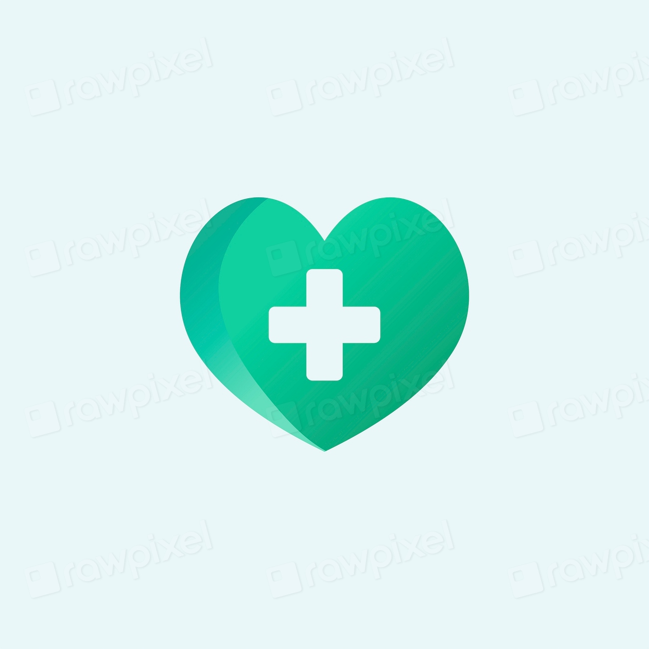 Heart red cross symbol vector | Premium Vector - rawpixel