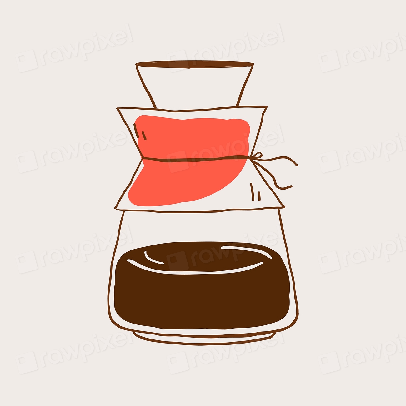 Drip coffee pot icon vector | Premium Vector - rawpixel