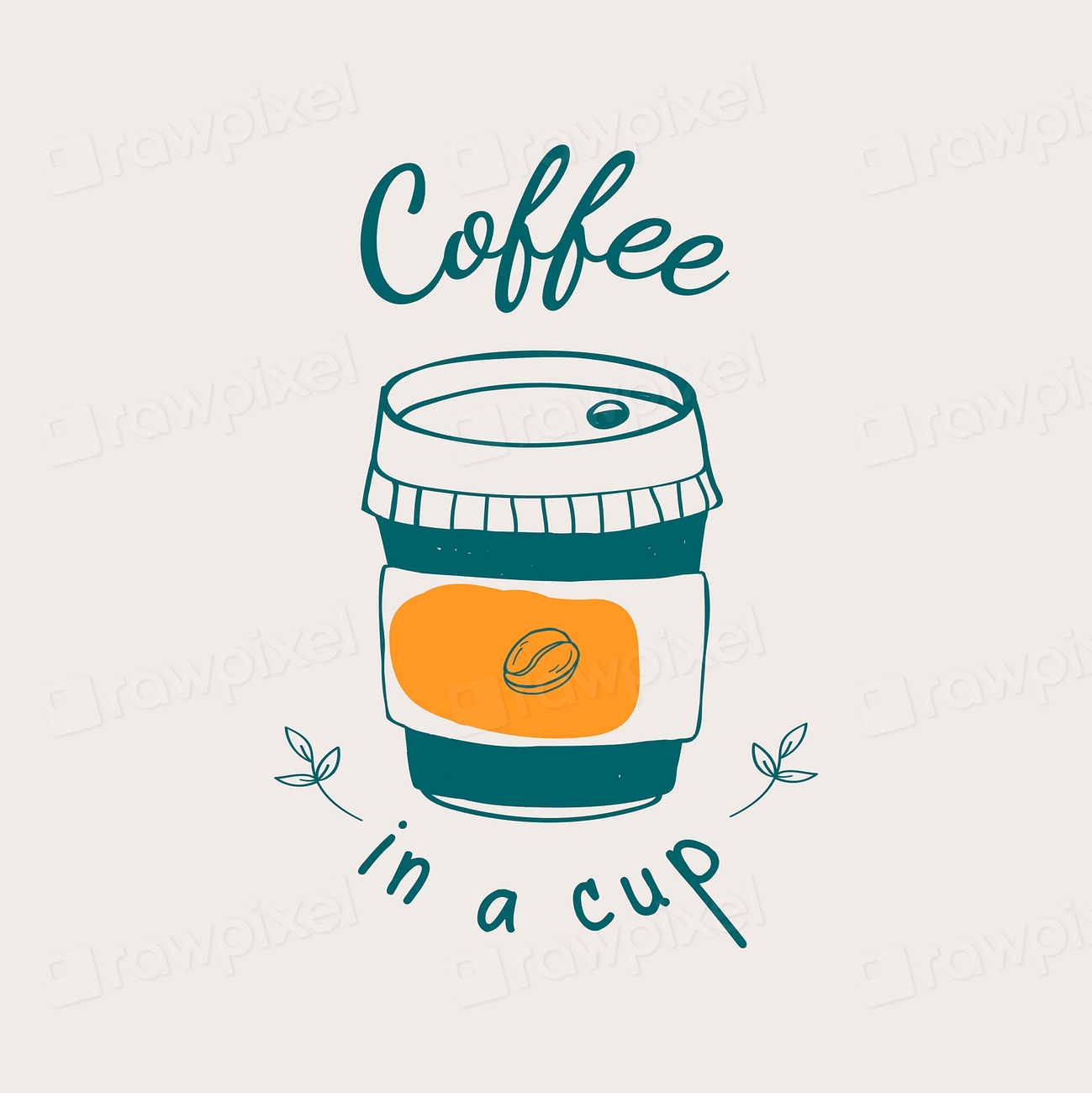 Coffee cup logo vector | Premium Vector - rawpixel