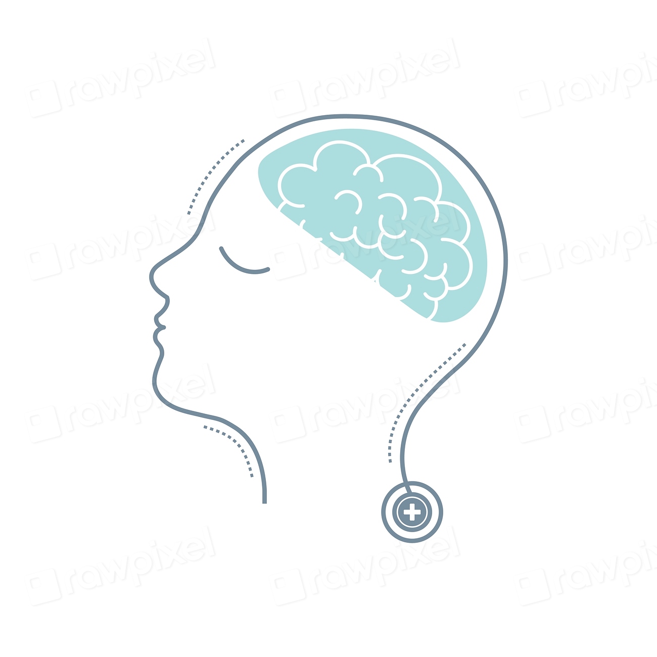 Mental health awareness icon vector | Premium Icons - rawpixel