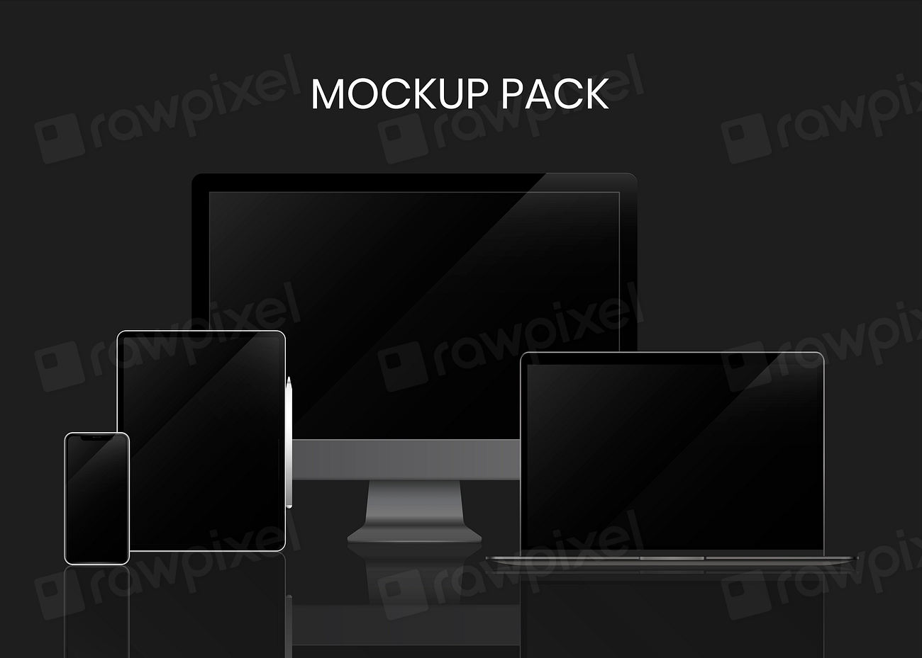 Digital modern devices mockup pack | Premium Vector - rawpixel