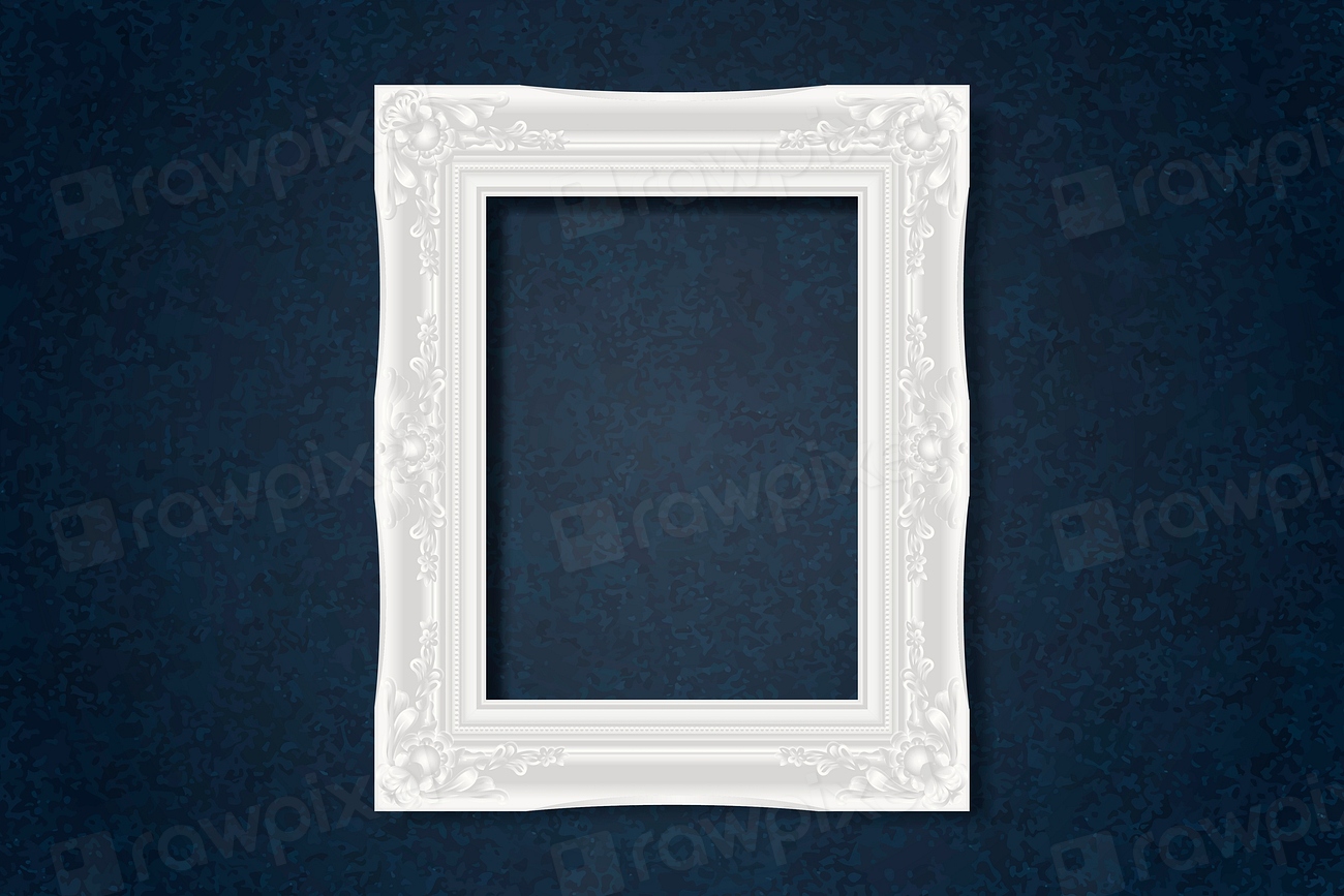 White frame mockup wall vector | Premium Vector - rawpixel