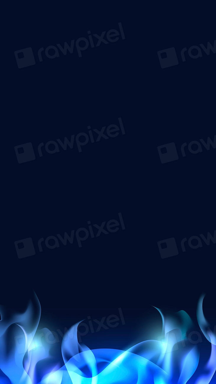 Blue blazing flame abstract background | Premium Vector - rawpixel