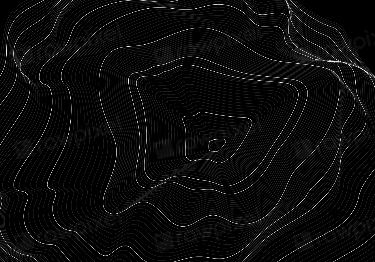 Black and white abstract map | Free Vector - rawpixel