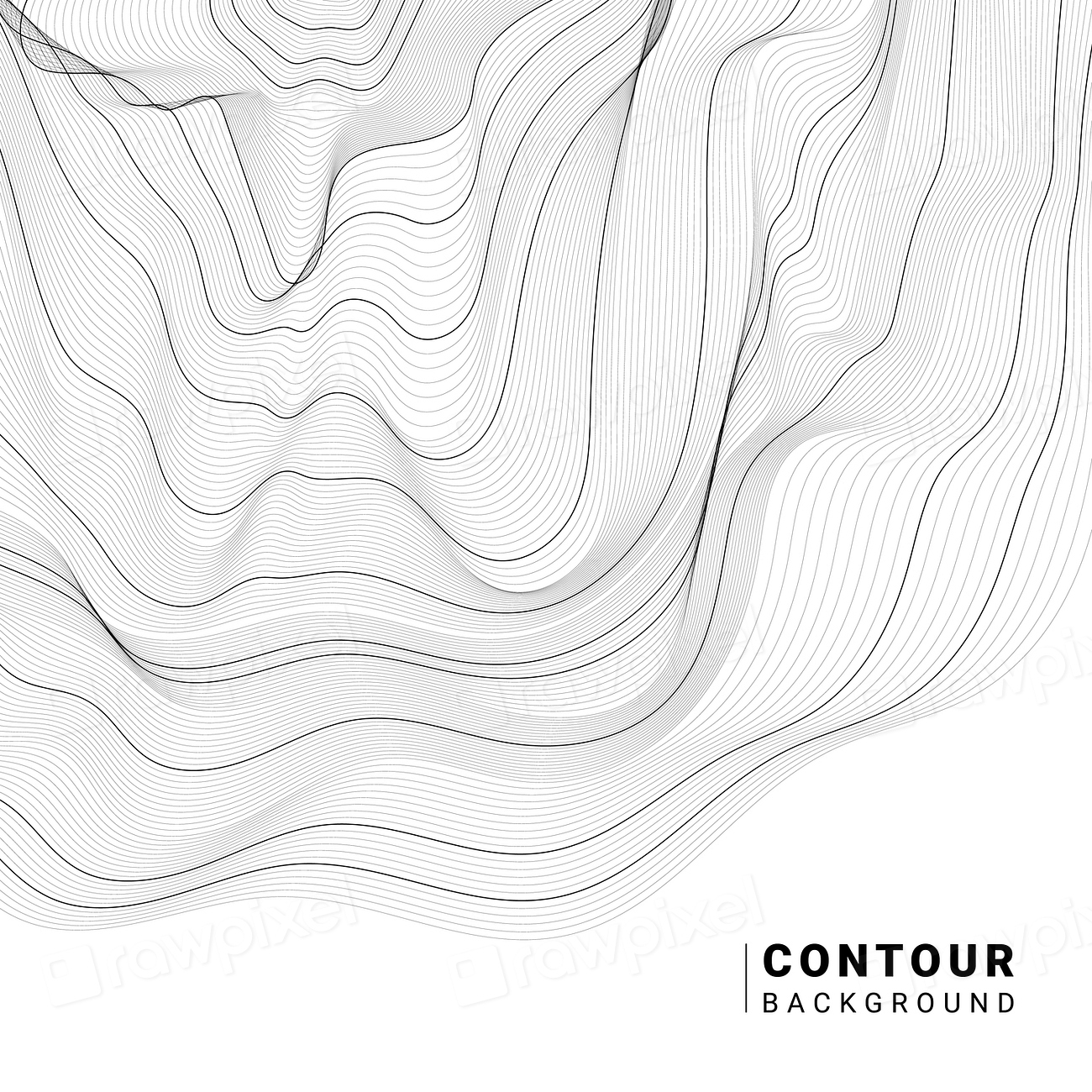 Black and white abstract map | Premium Vector - rawpixel