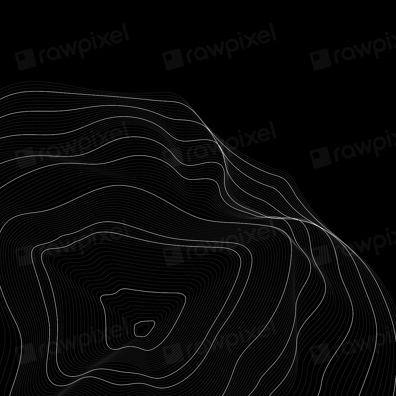 Black and white abstract map | Free Vector - rawpixel