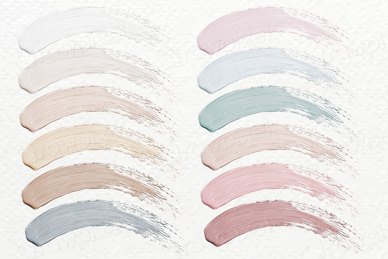 Pastel acrylic brush stroke vector | Premium Vector - rawpixel