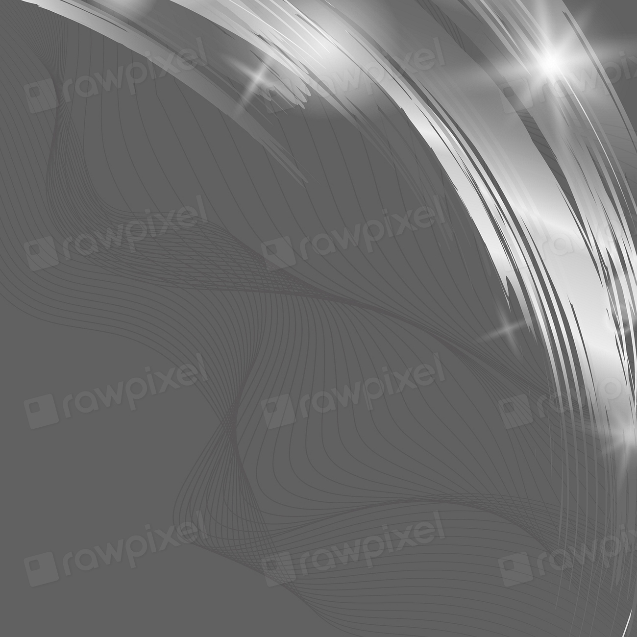 Silver wave abstract background vector | Premium Vector - rawpixel