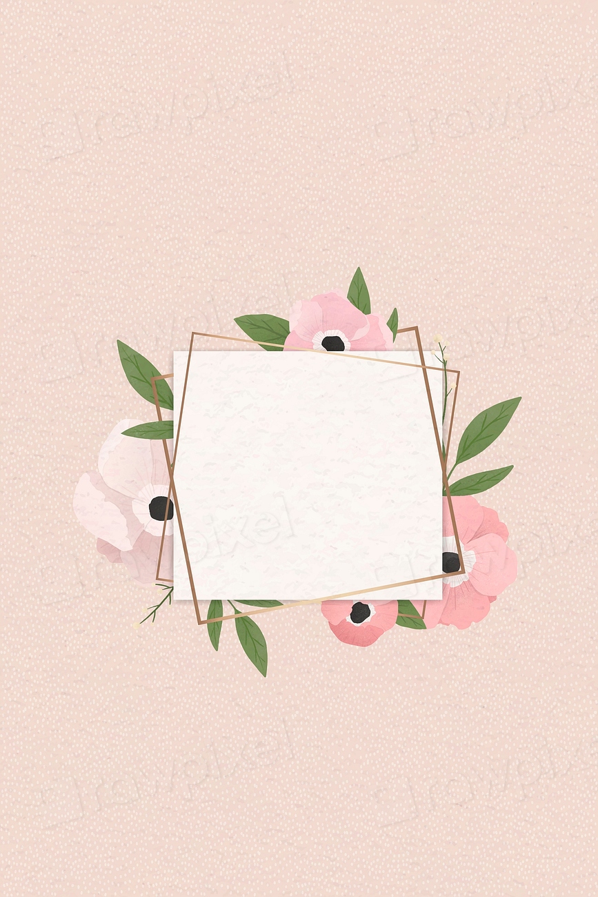 Pink square frame design vector | Premium Vector - rawpixel