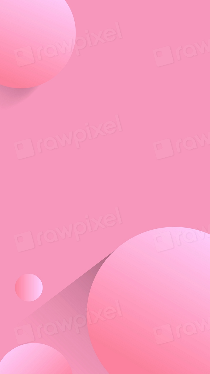 Round pink abstract background vector | Premium Vector - rawpixel