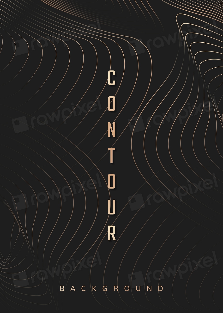 Topographic contour lines background vector | Premium Vector - rawpixel