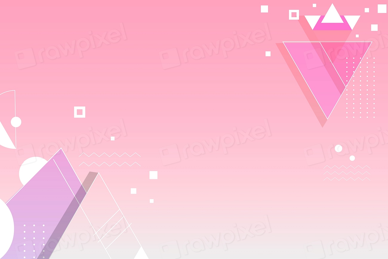 Pink geometric abstract background vector | Premium Vector - rawpixel