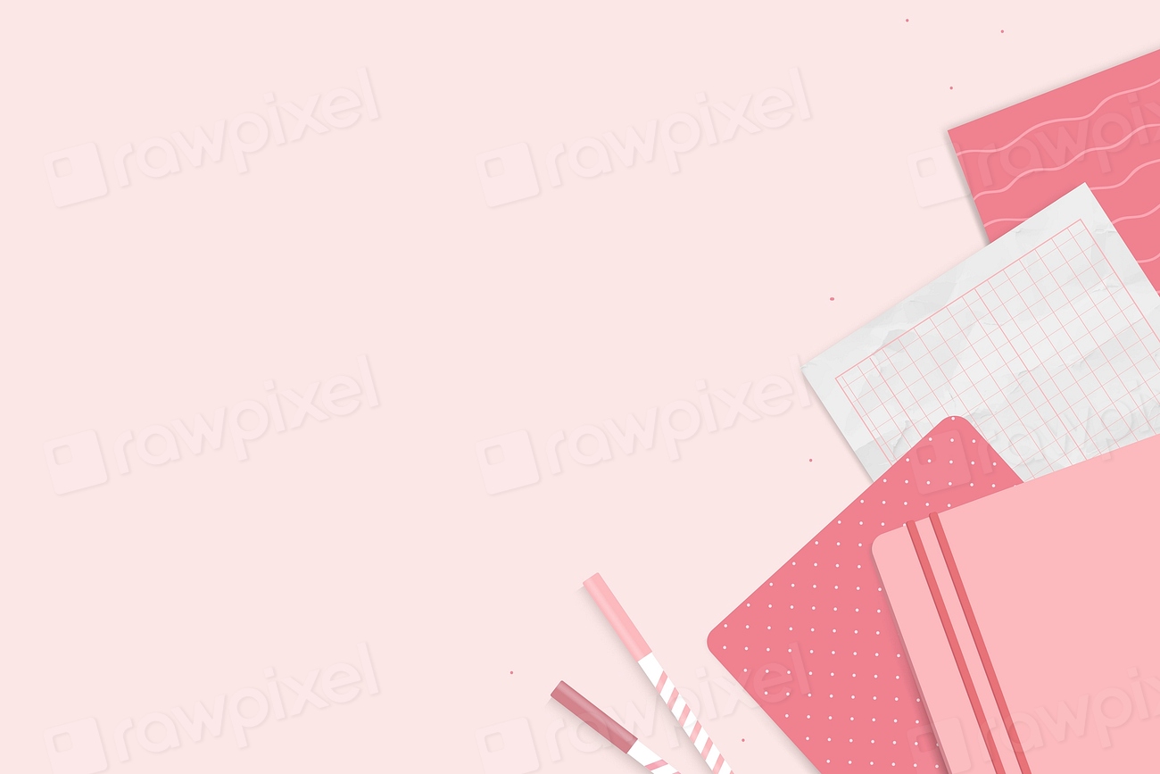 Pink notepad planner set vector | Premium Vector - rawpixel