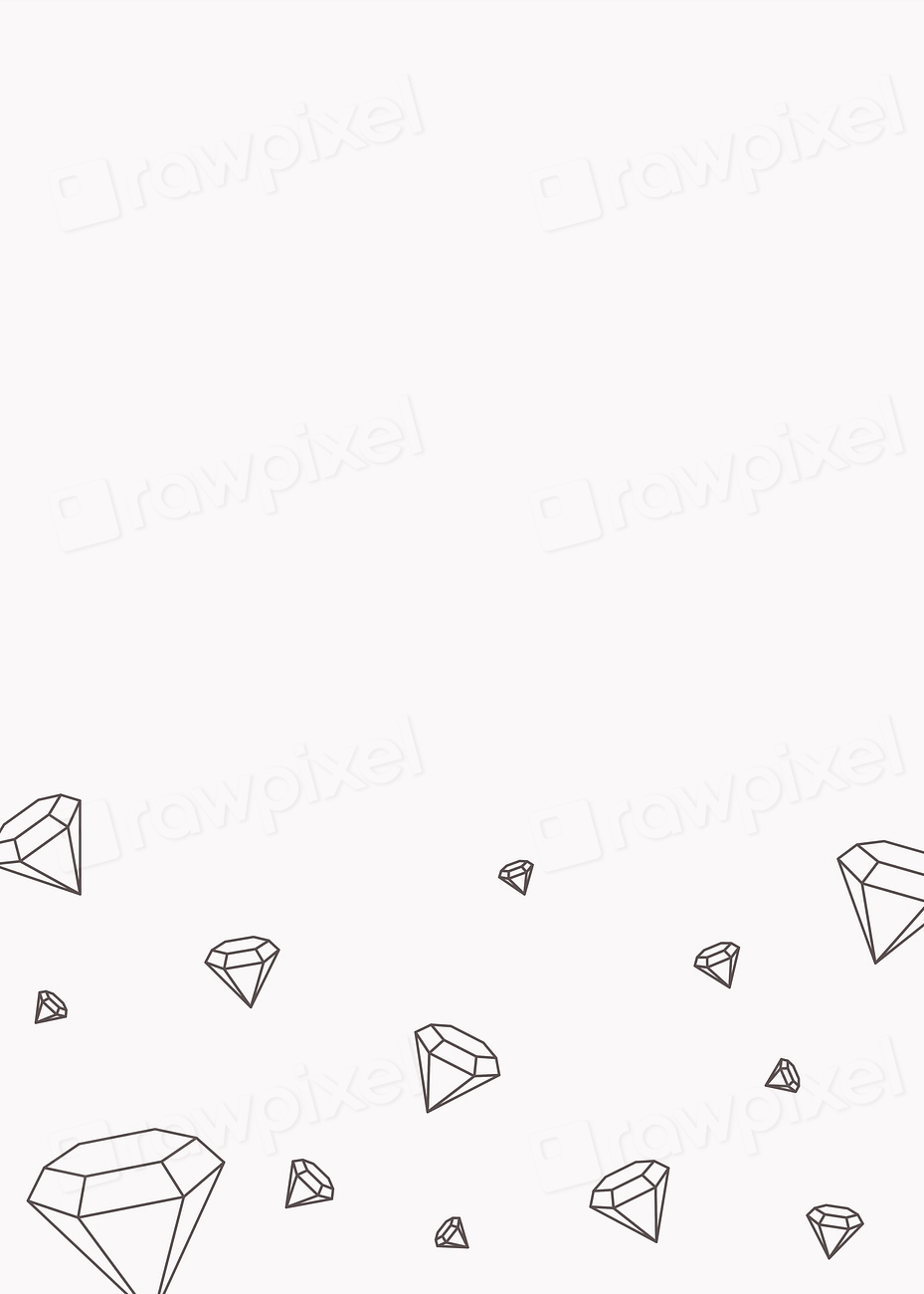 Geometric diamond design wallpaper vector | Free Vector - rawpixel