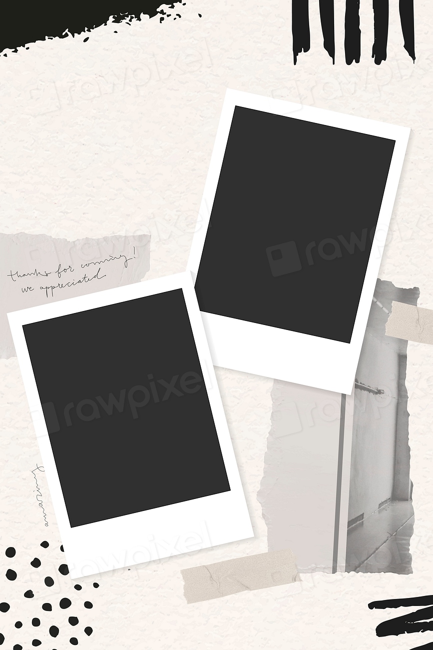 Collage photos and ripped paper | Premium Vector - rawpixel
