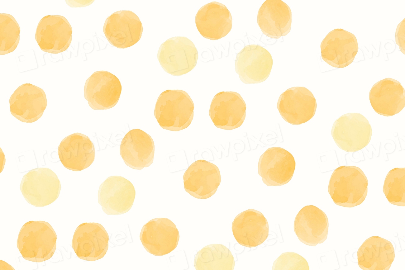 Yellow round wallpaper vector design | Premium Vector - rawpixel