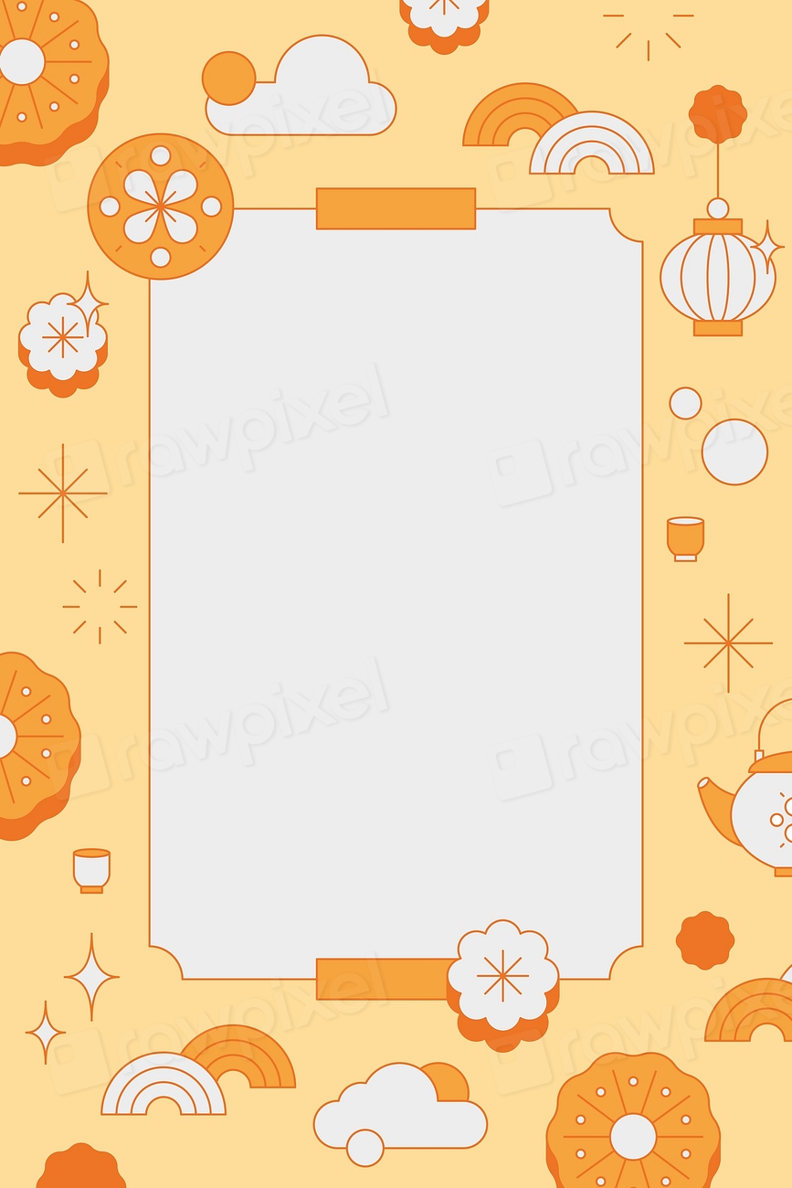 Chinese Mid Autumn festival frame | Premium Vector - rawpixel
