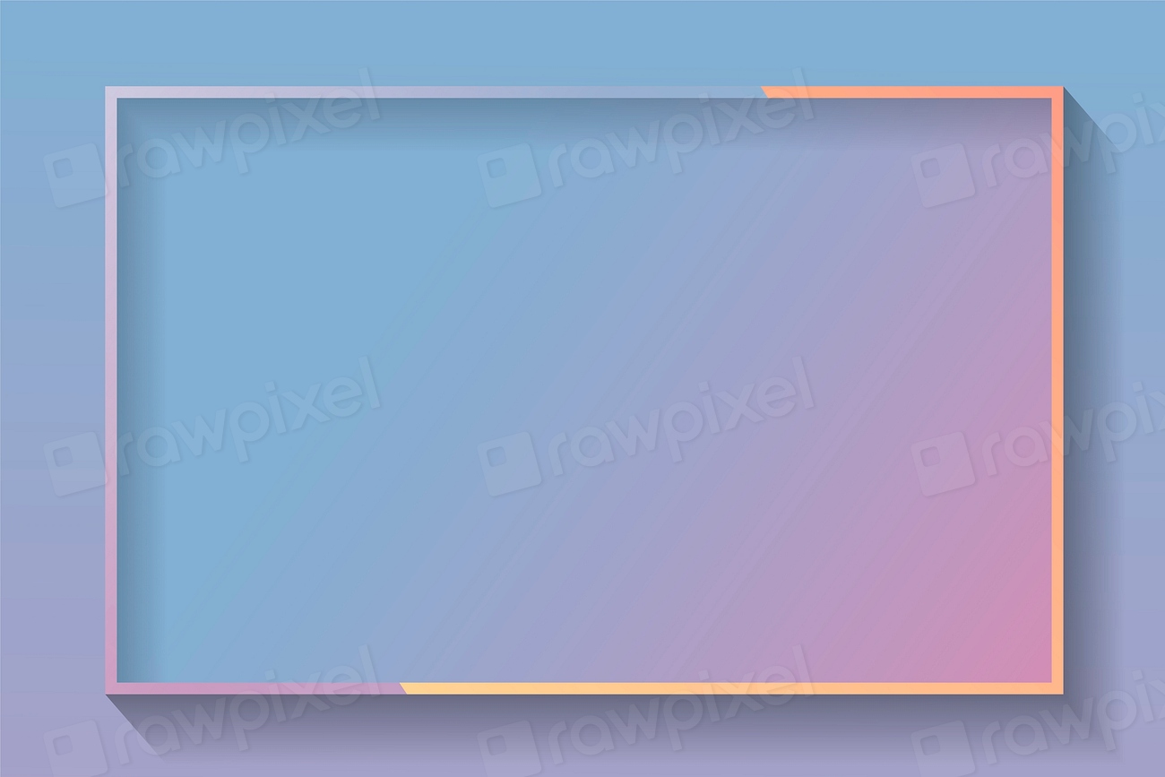 Blank rectangle colorful abstract frame | Premium Vector - rawpixel