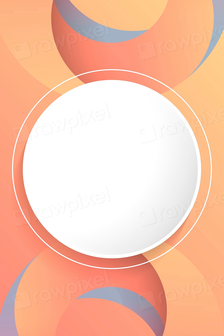 Blank circle colorful abstract frame | Premium Vector - rawpixel