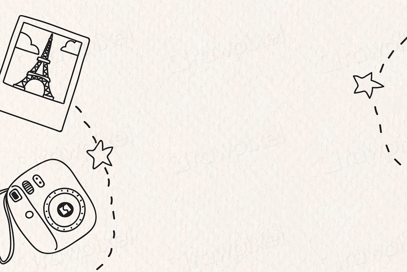 Hand drawn travel element background | Premium Vector - rawpixel