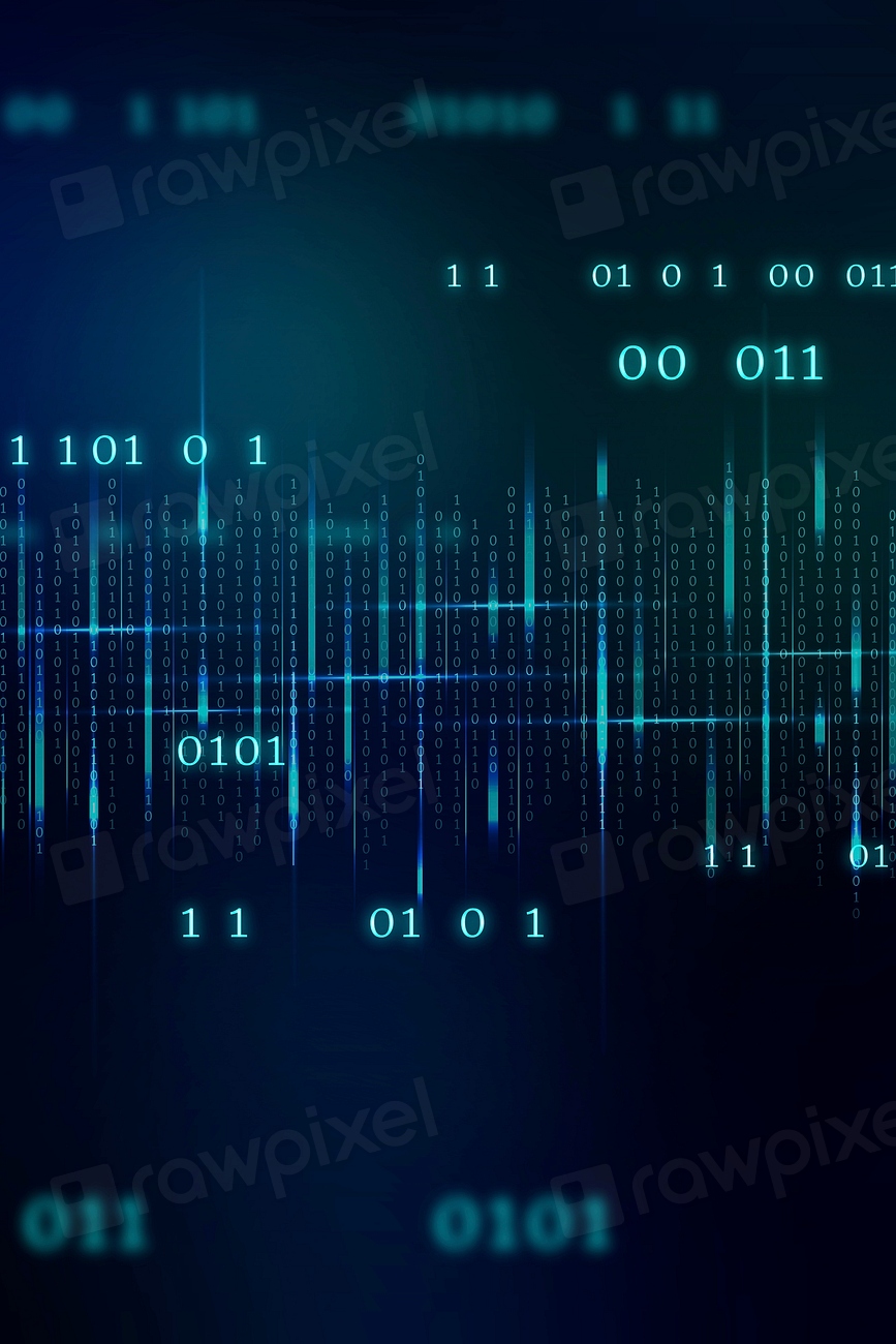 Stream of binary code design | Free Vector - rawpixel