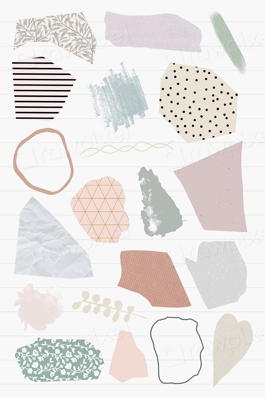 Ripped paper note vector set | Premium Vector - rawpixel