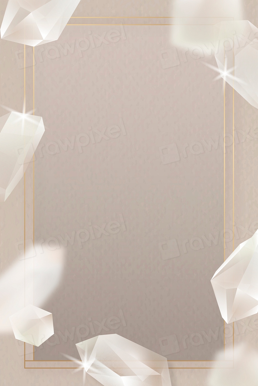 Rectangle crystal frame design vector | Premium Vector - rawpixel