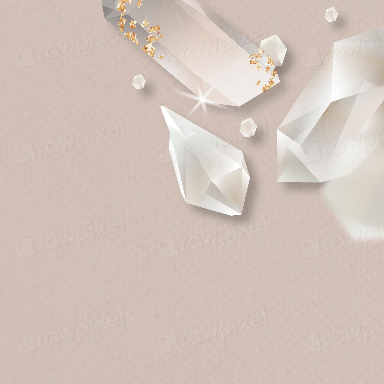 Crystal frame design vector | Premium Vector - rawpixel