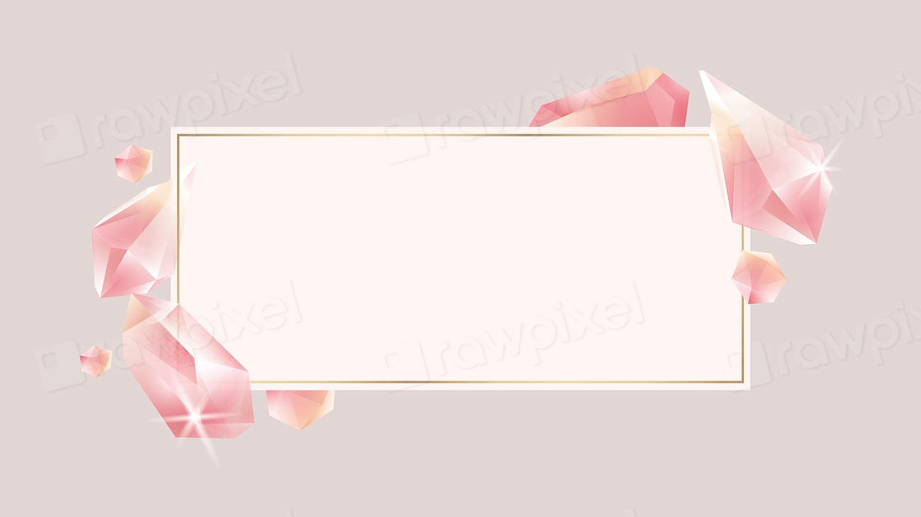 Rectangle crystal frame vector | Premium Vector - rawpixel