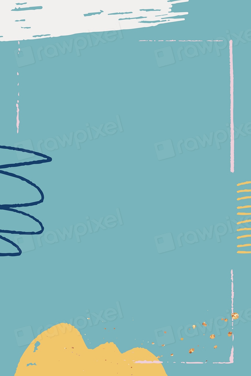 Blue scribble patterned background vector | Premium Vector - rawpixel