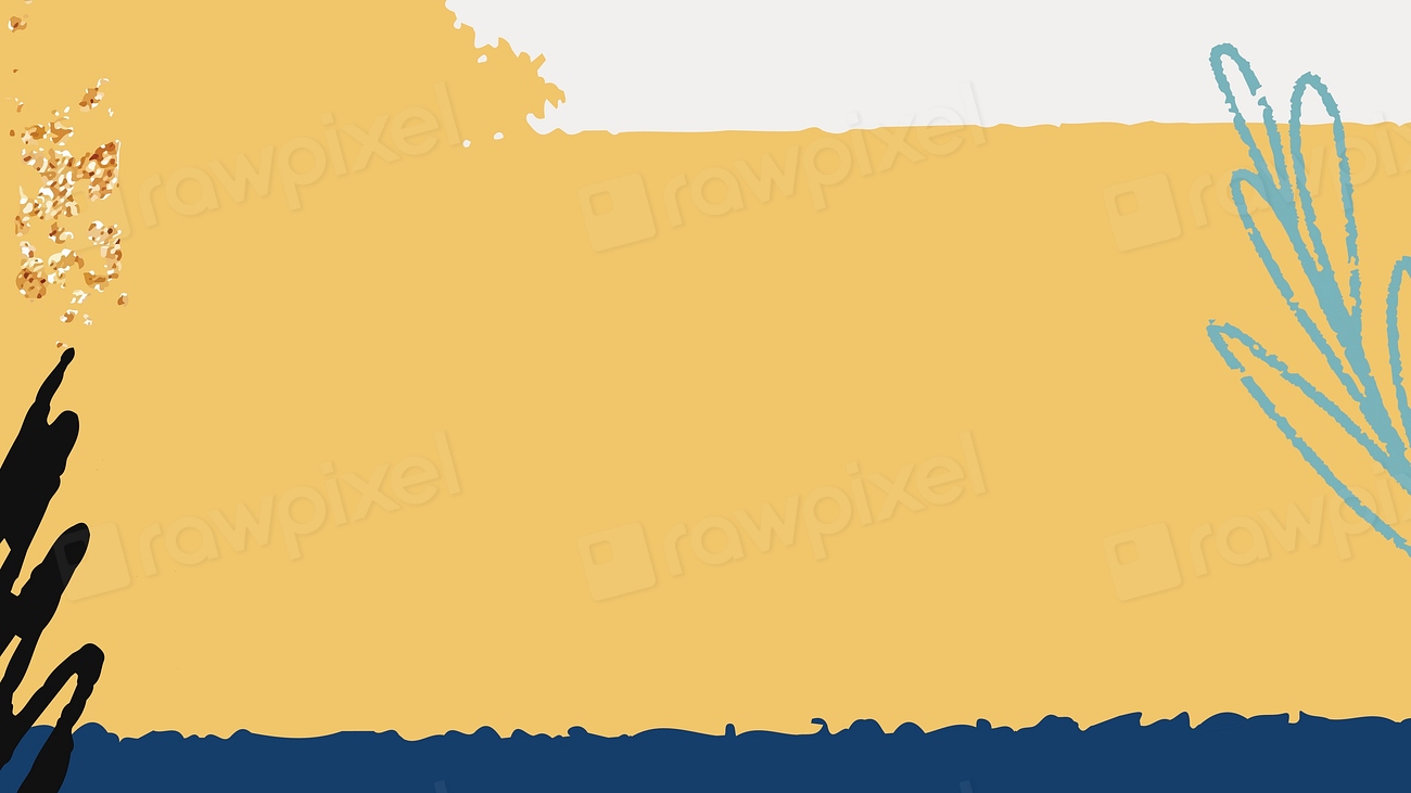 Yellow scribble patterned background vector | Premium Vector - rawpixel