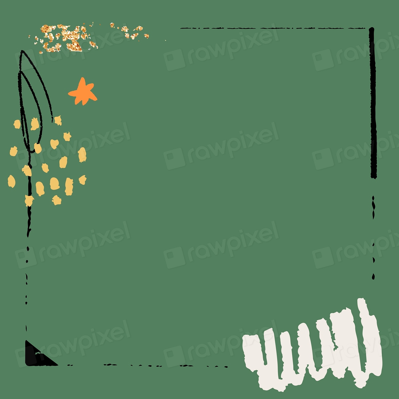 Green scribble patterned background vector | Premium Vector - rawpixel