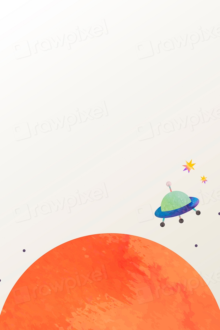 Colorful space watercolor doodle an | Premium Vector - rawpixel