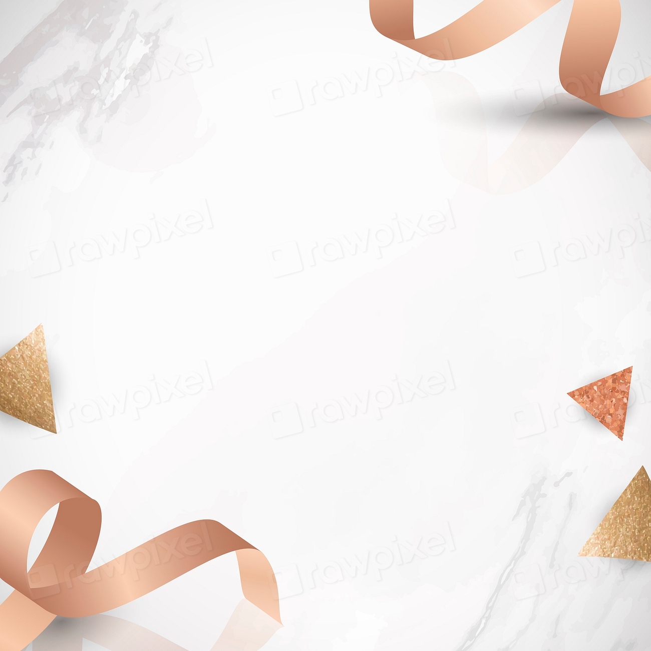 Pink gold ribbon element illustration | Premium Photo - rawpixel
