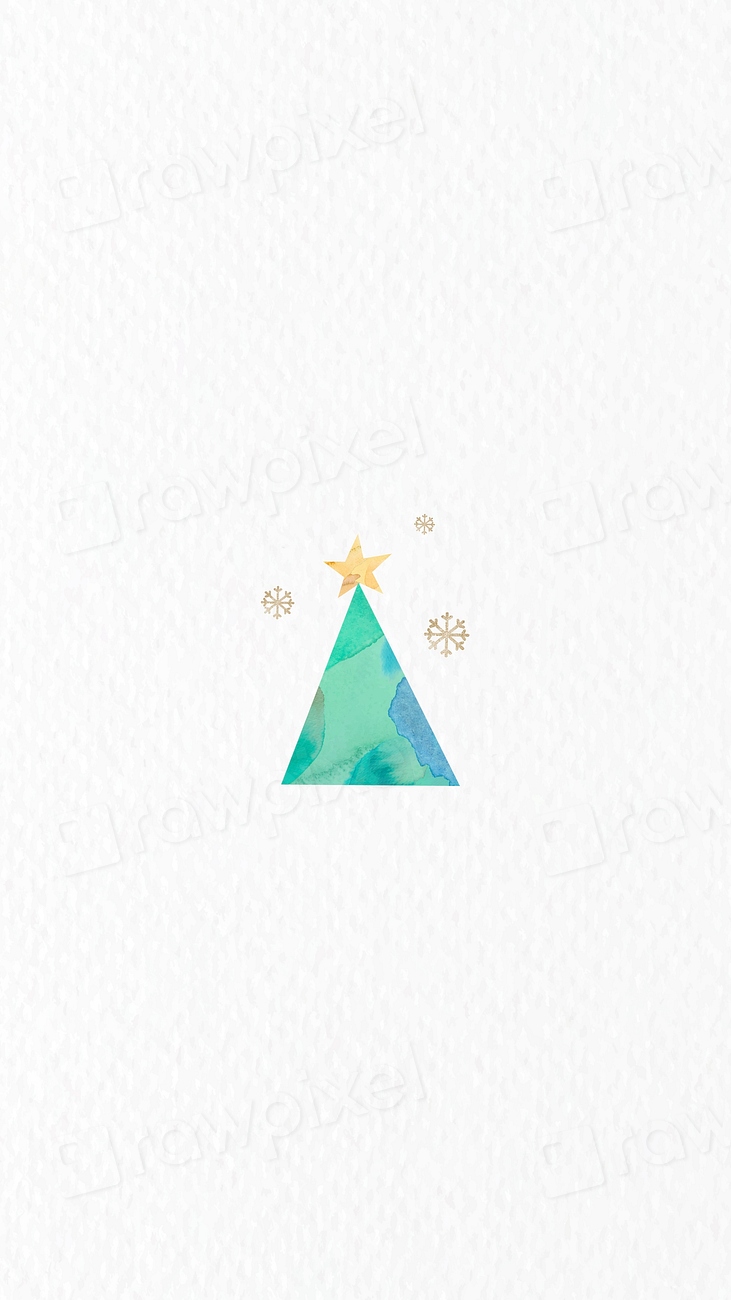 Christmas tree patterned mobile phone | Premium Vector - rawpixel