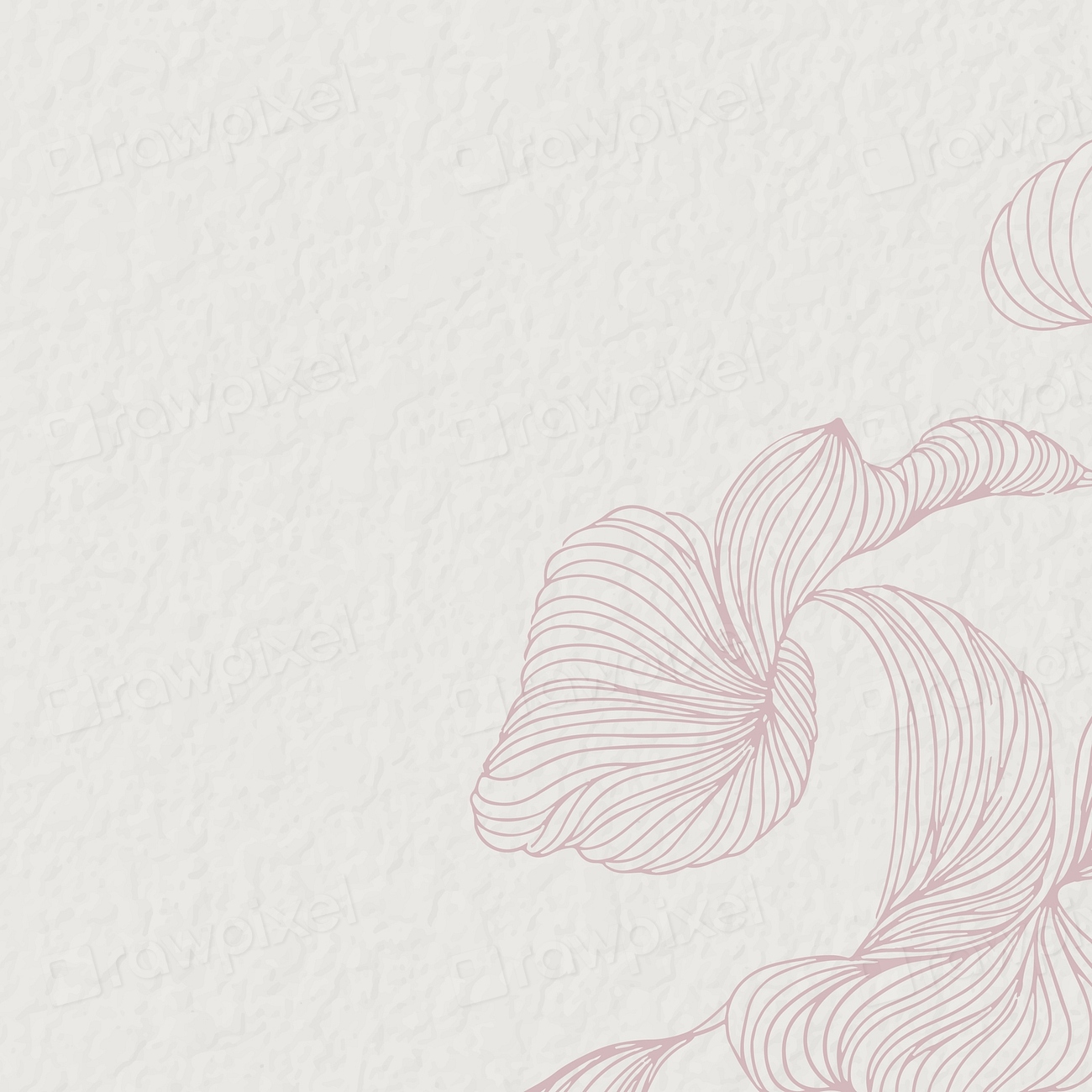 Pink floral abstract frame social | Premium Vector - rawpixel