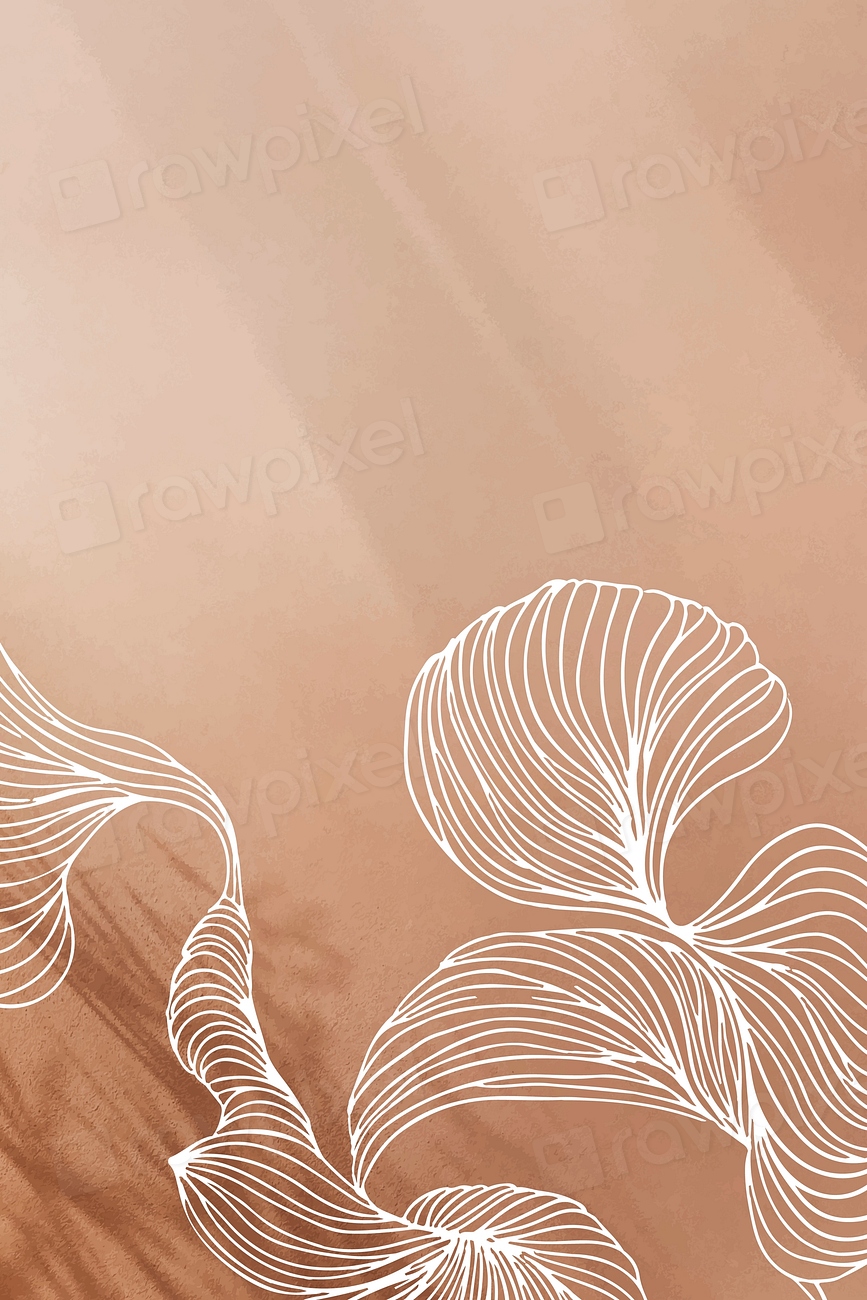 Brown abstract line frame vector | Premium Vector - rawpixel