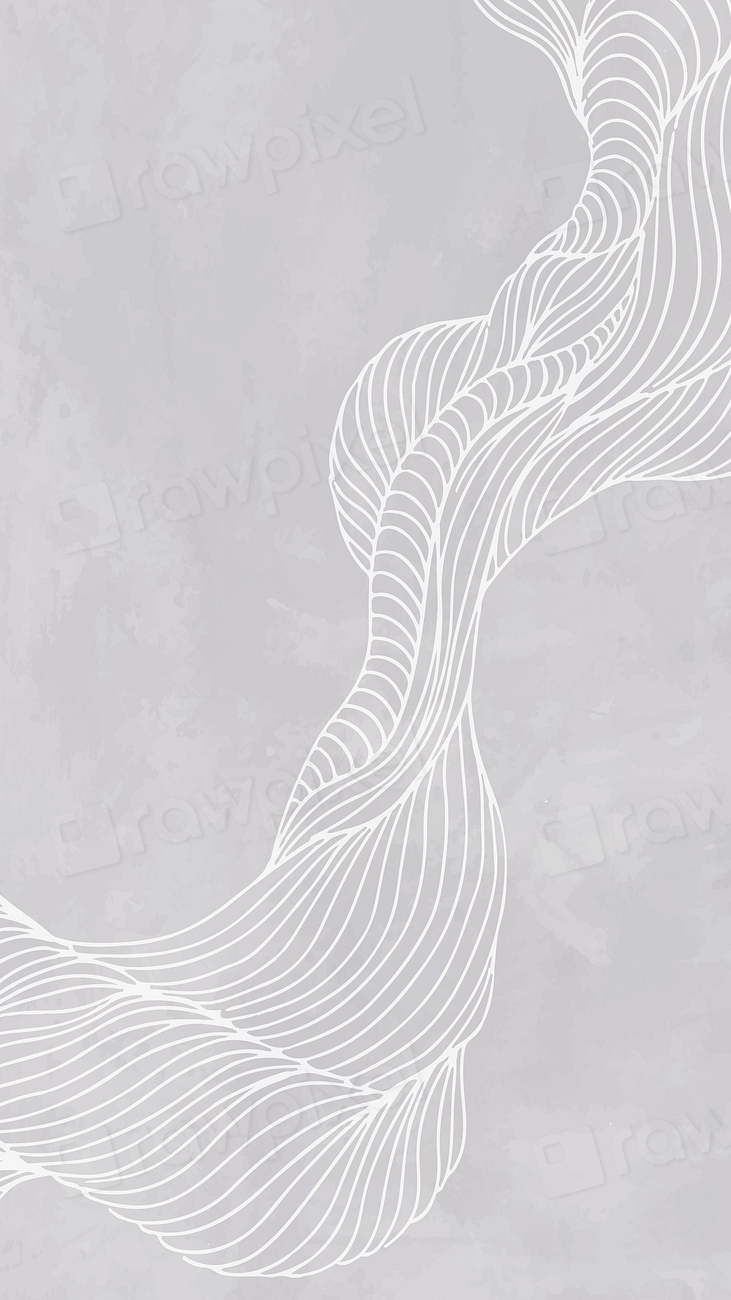 Gray abstract line frame mobile | Premium Vector - rawpixel