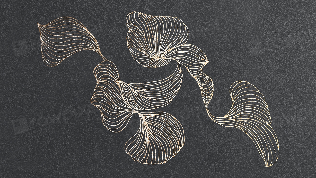 Shiny swirly abstract art wallpaper | Premium Vector Illustration ...