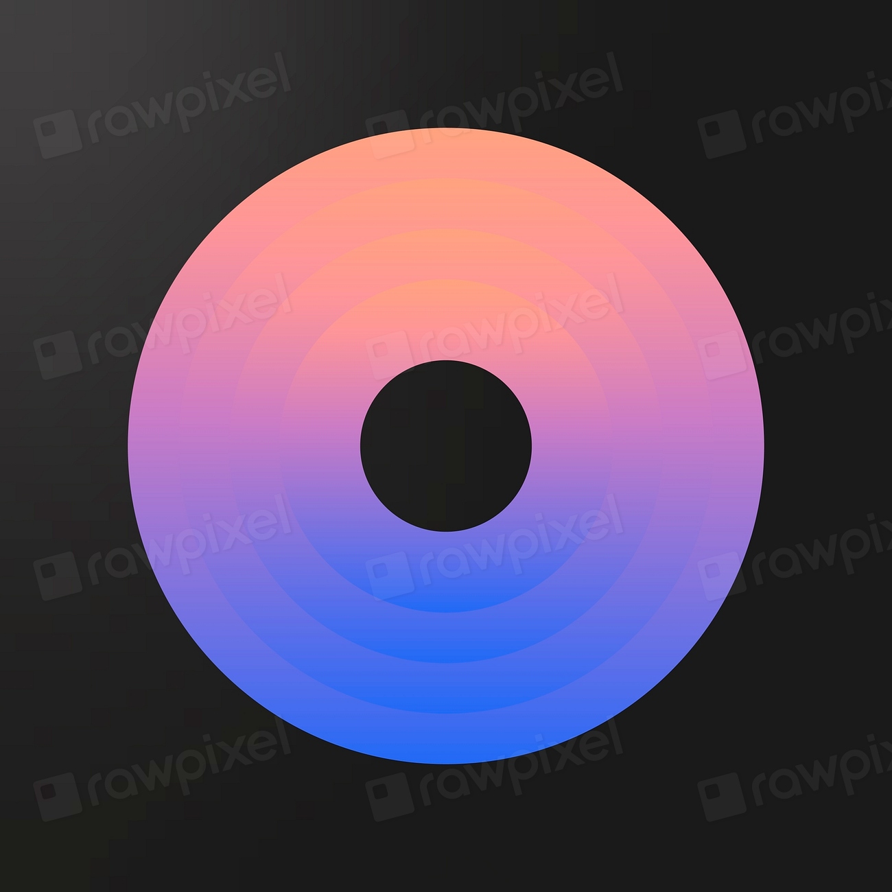 Colorful ring gradient element vector | Premium Vector - rawpixel