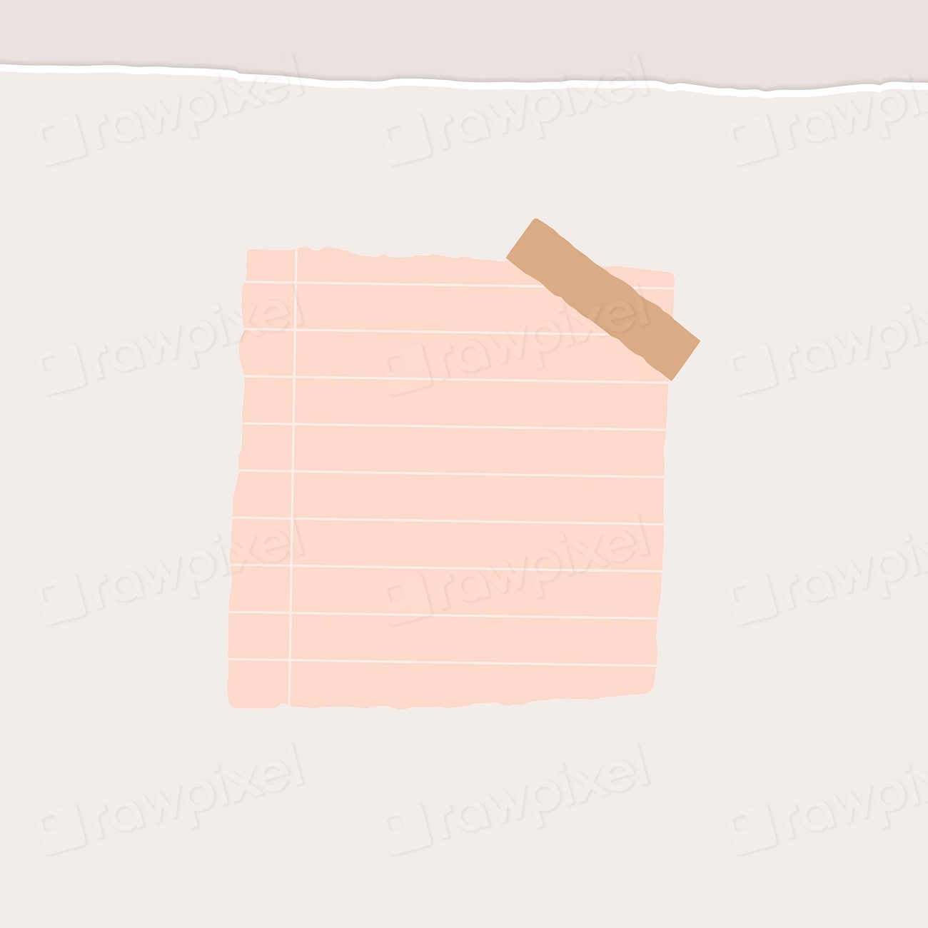 Pink square paper note social | Free Vector - rawpixel