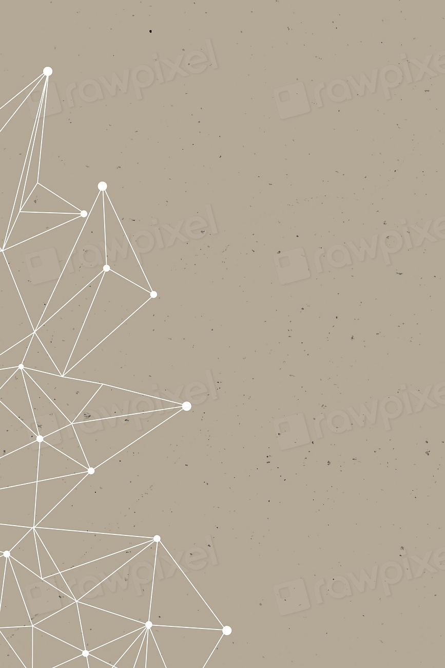 Polygon pattern on brown background | Premium Vector - rawpixel