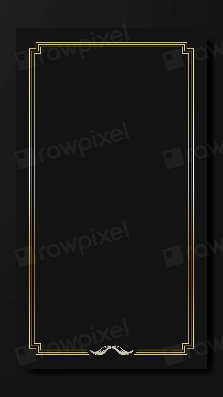 Movember vintage frame design mobile | Premium Vector - rawpixel