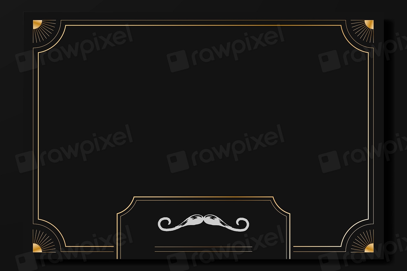Movember vintage frame design vector | Premium Vector - rawpixel