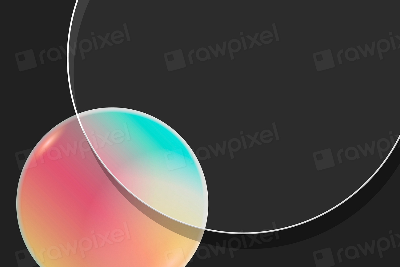 Colorful round geometric frame vector | Premium Vector - rawpixel