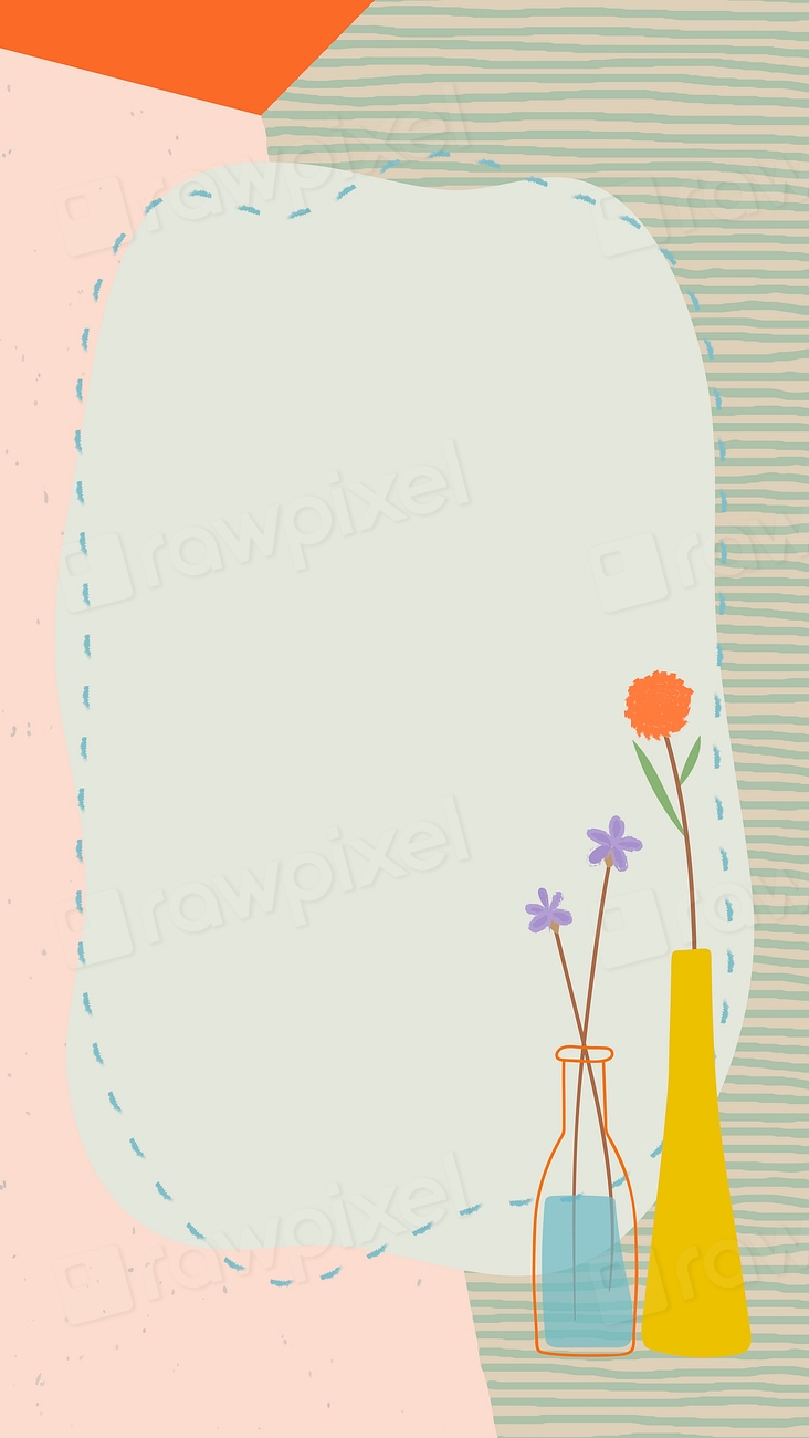 Blank free form frame background | Premium Vector - rawpixel