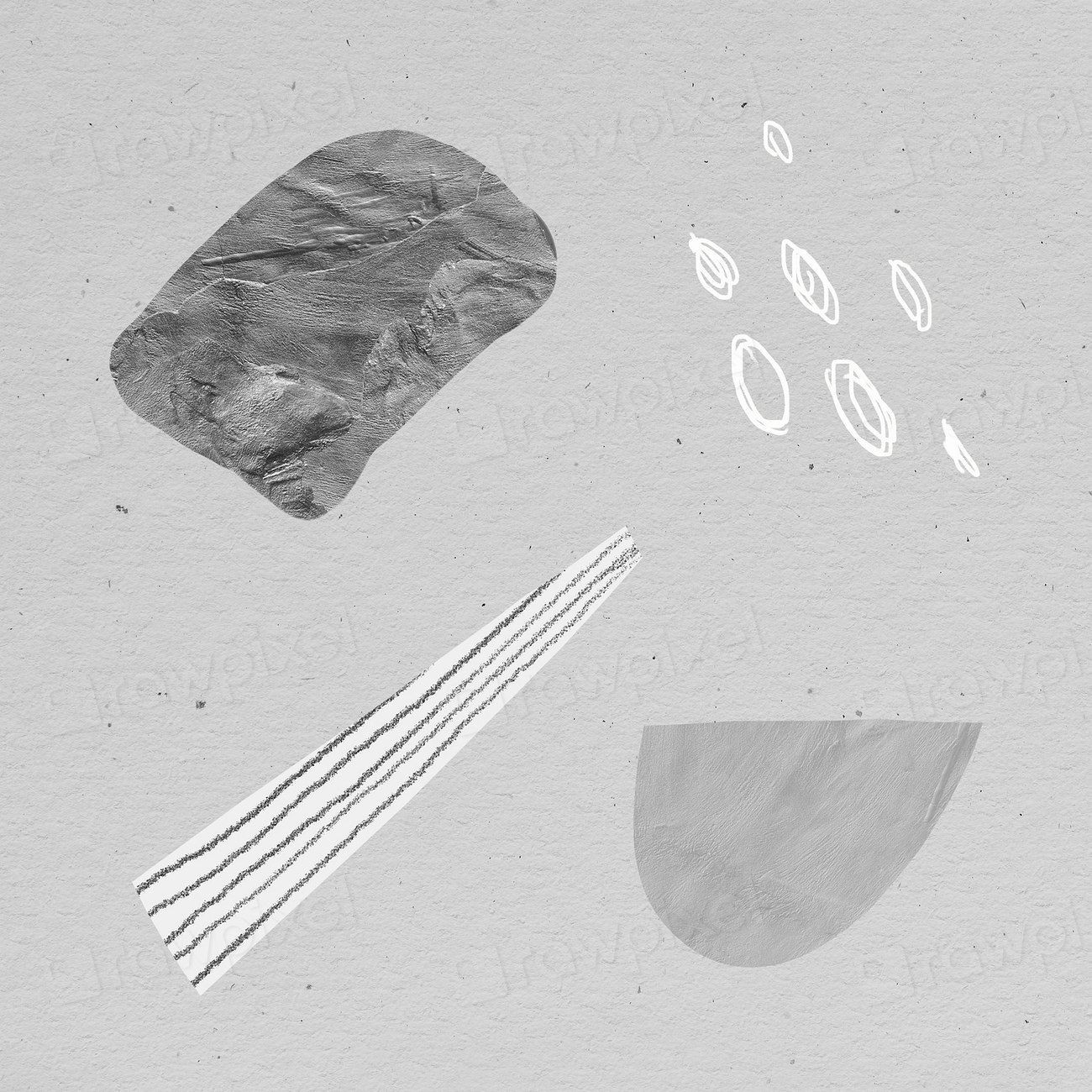 Scribble strokes and gray stone | Premium PSD - rawpixel