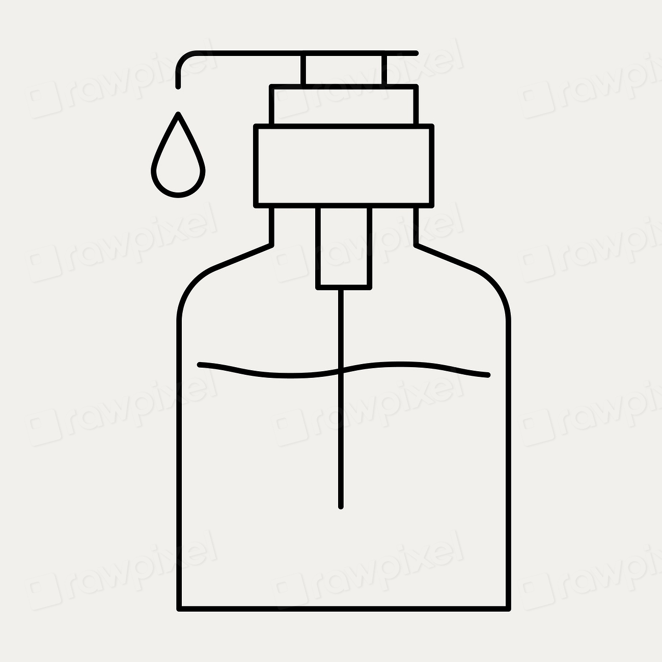 Hand sanitizer bottle to anti | Free Icons - rawpixel
