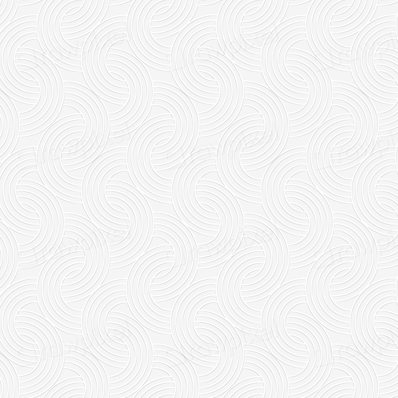 Seamless white interlaced rounded arc | Free Vector - rawpixel